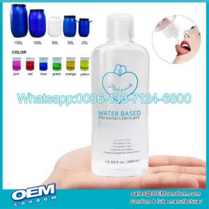 Custom water-based personal lubricant manufacturer